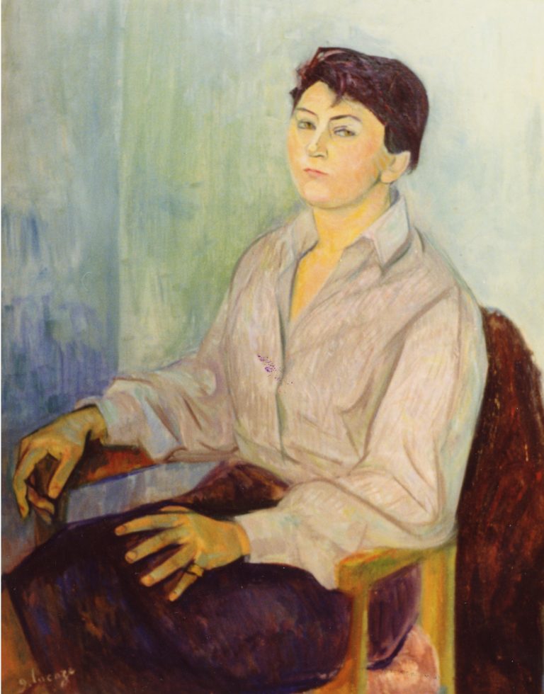 Portrait of Jacqueline Cerrano at the age of thirty – Lacaze